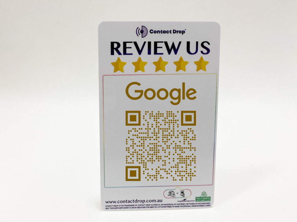 NFC Review Card – Contact Drop